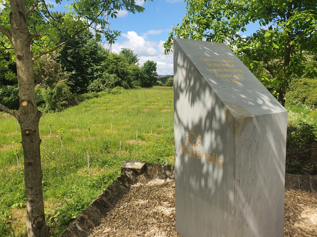 Marshalls plants 2,800 trees for the Jubilee | Marshalls